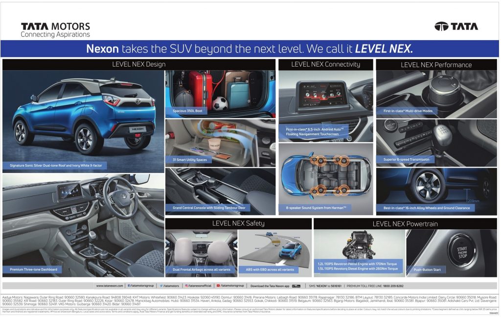 Tata Motors Advertisements in Newspapers - Advert Gallery