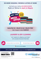 Big Laundry No More Washing Ironing Clothes At Home Ad - Advert Gallery