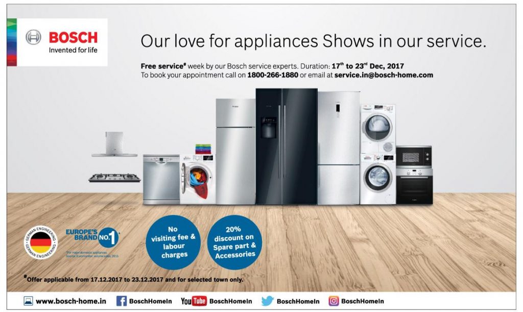 Bosch Advertisement in Newspapers - Advert Gallery Collection