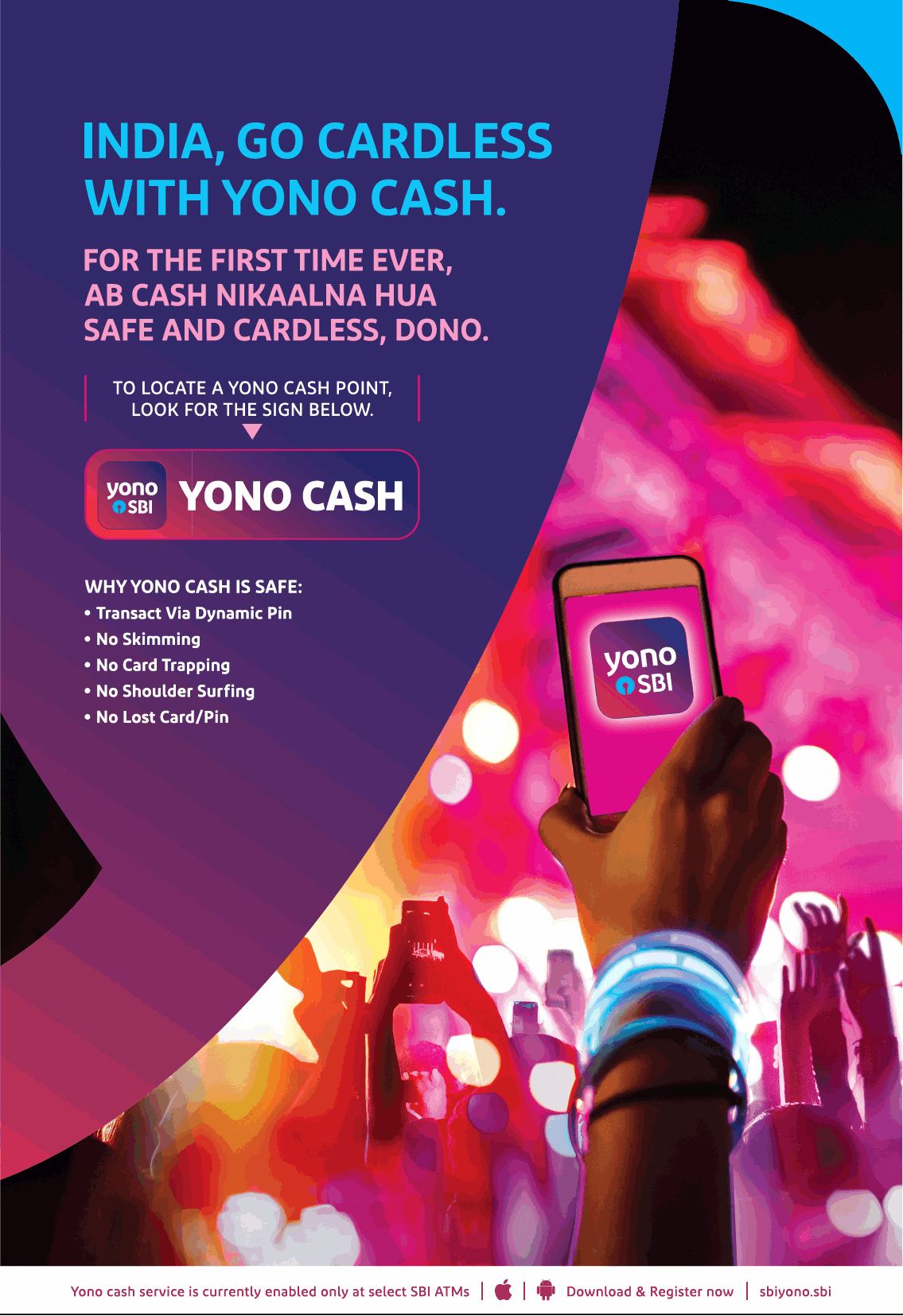 Yono Sbi India Go Cardless With Yono Cash Ad Advert Gallery