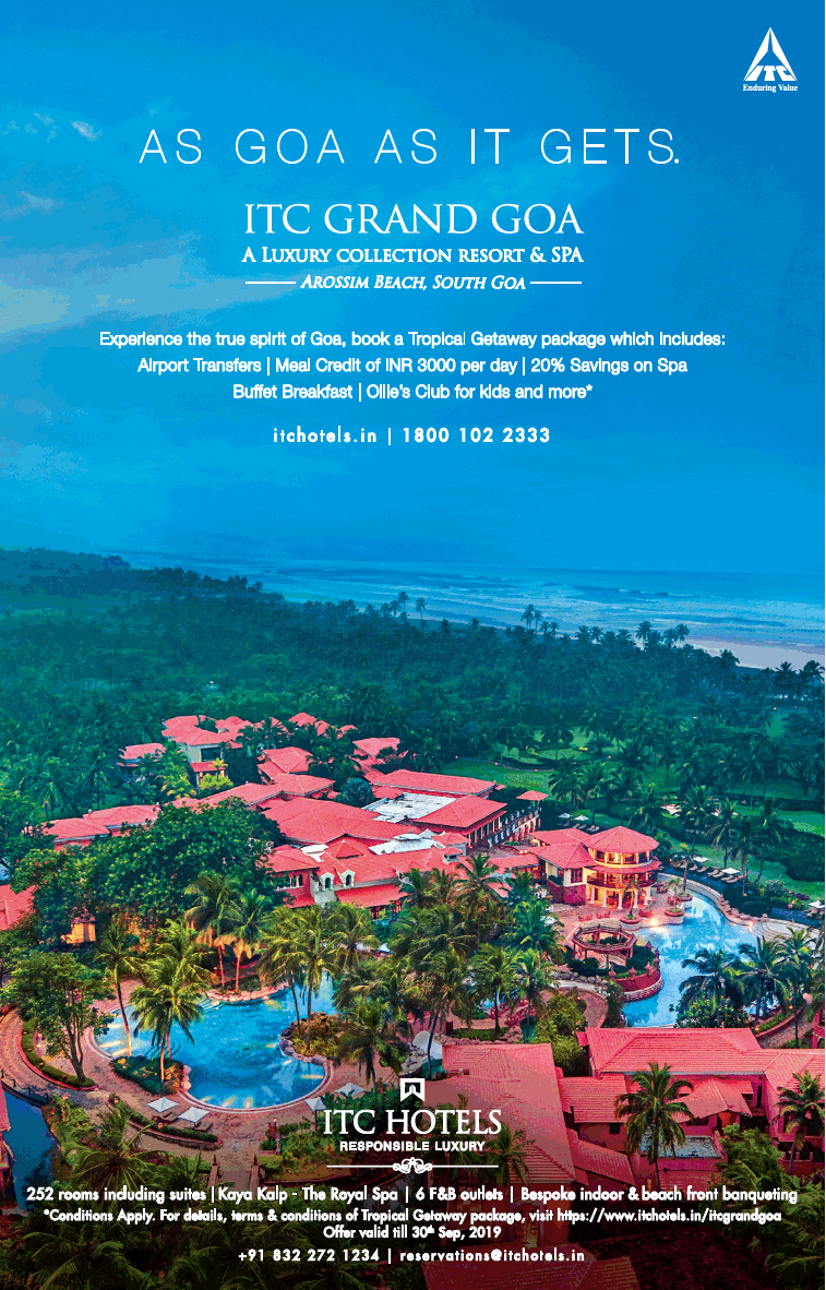Itc Hotels A Goa As Its Gets Itc Grand Goa A Luxury Collection Resort Itc Hotels A Goa As Its Gets Itc Grand Goa A Luxury Collection Resort