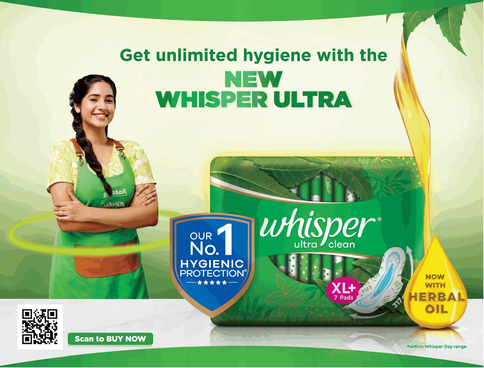 Whisper Ultra Clean Get Unlimited Hygiene With The New Whisper Ultra Ad ...